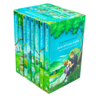 The Complete Anne Of Green Gables Collection 8 Books Set By L.M ...
