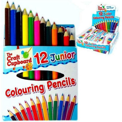 The Craft Cupboard Coloured Pencil (Pack of 12) Multicoloured (One Size ...