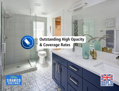 The DampSeal One Coat - 2.5 Litre - Matt White - Seals damp and mould ...