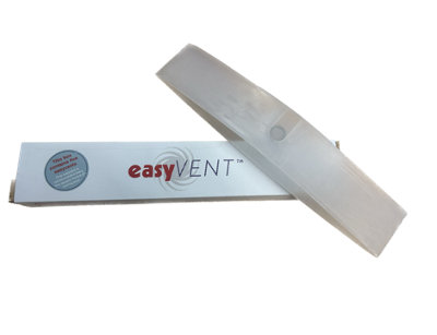The easyvent measures 370mm which allows the ventilator to fit every loft space in the UK. The ...