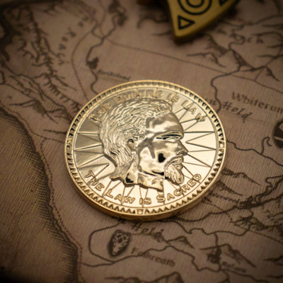 The Elder Scrolls V: Skyrim 24k Replica Septim Collectible Coin