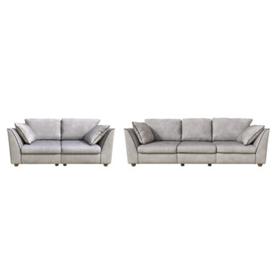 The Great British Sofa Company Milan Lichen 3 Seater and 2 Seater Sofas ...