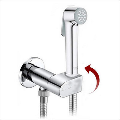 The Grohe Grohe Tempesta-F Bidet shower with SAFETY isolation valve.