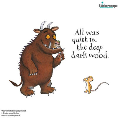 The Gruffalo and Mouse Wall Sticker Pack Children's Room and Nursery ...