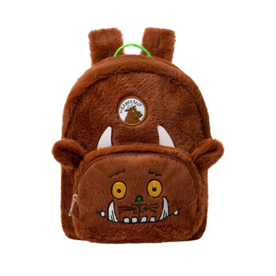 The Gruffalo Childrens/Kids Face Backpack Brown (One Size)