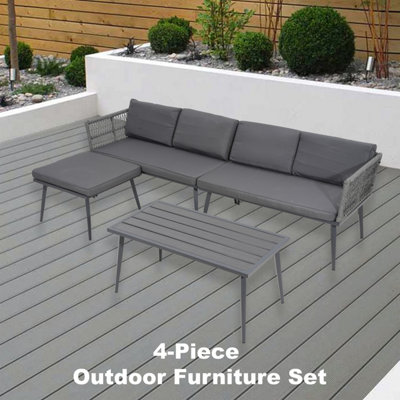 The Hamilton 4 Piece Outdoor Furniture Set