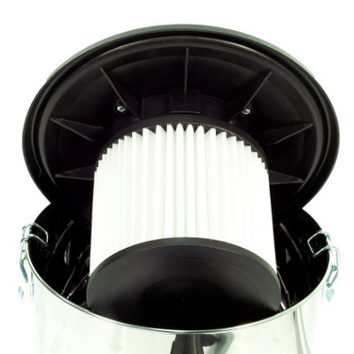 The Handy 1200W 15 Litre Stainless Steel Ash Vacuum Cleaner THAV120015L