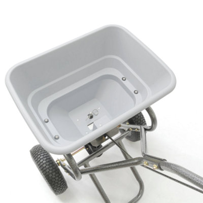 The Handy 32kg (70lb) Stainless Steel Heavy Duty Easy Build Salt Spreader