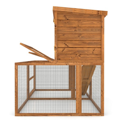 The Hutch Company 6ft Kendal Rabbit Guinea Pig Hutch And Run Combo