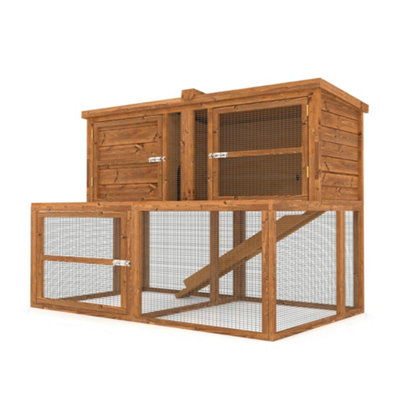 The Hutch Company 6ft Kendal Rabbit Guinea Pig Hutch And Run Combo