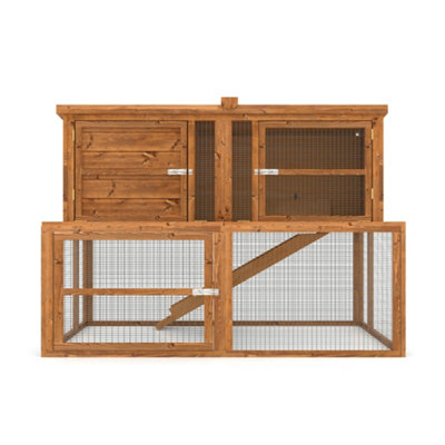 The Hutch Company 6ft Kendal Rabbit Guinea Pig Hutch And Run Combo