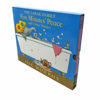 The Large Family Five Minutes Peace 5 Books Collection Set by Jill ...