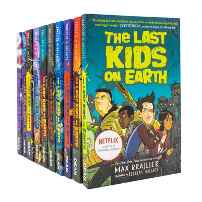 The Last Kids on Earth Series 10 Books Collection Set By Max Brallier ...