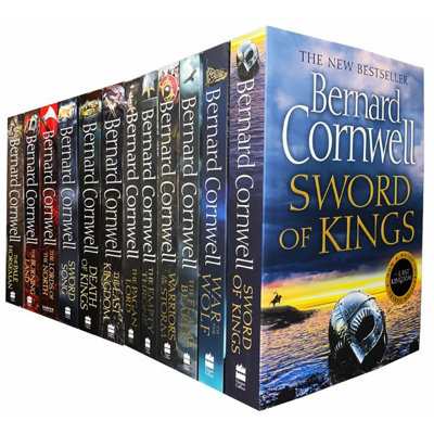 The Last Kingdom Series 12 Books Collection Set by Bernard Cornwell ...