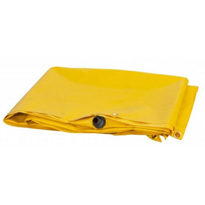 The Leak Diverter Tarp Only - 200cm x 200cm Yellow - For drips and ...