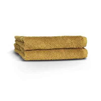 The Linen Yard Loft Combed Cotton 2-Pack Face Cloths