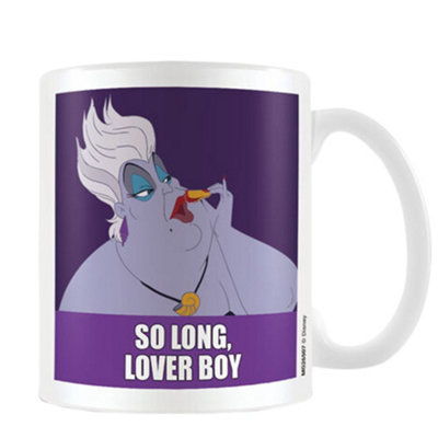 The Little Mermaid Meme Ursula Mug White/Purple (One Size) | DIY at B&Q