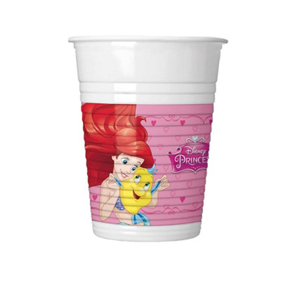 The Little Mermaid Plastic Characters Party Cup (Pack of 8 ...