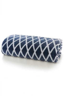 The Lyndon Company Longstone Printed Heavyweight Supersoft Fleece Throw