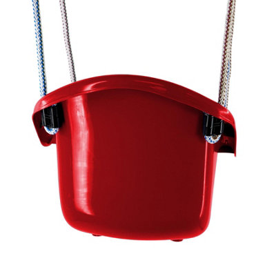 The Magic Toy Shop Baby Swing Seat Red Safety Swing for Children ...
