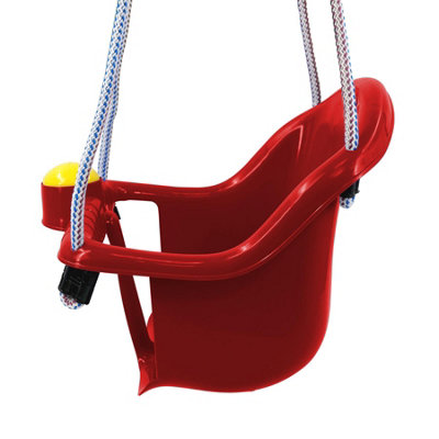 The Magic Toy Shop Baby Swing Seat Red Safety Swing for Children ...