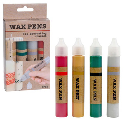 The Magic Toy Shop Candle Painting Wax Pens for Birthday Christening ...