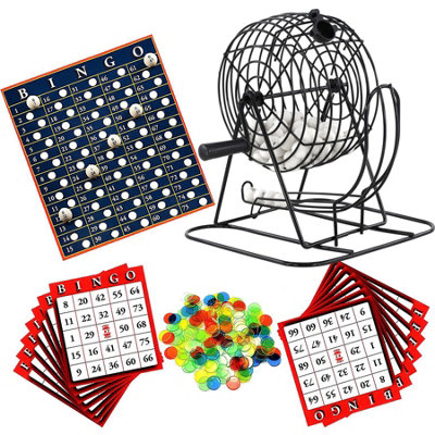 The Magic Toy Shop Deluxe Bingo Traditional Family Party Game Metal ...
