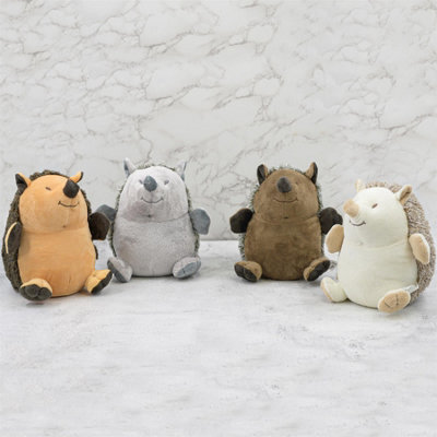 The Magic Toy Shop Hedgehog Design Novelty Door Stopper Soft Fluffy ...