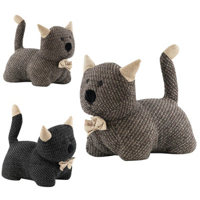 The Magic Toy Shop Large Cat Heavy Fabric Animal Novelty Door Stop ...