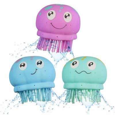 The Magic Toy Shop Water Absorbing Soft Flying Jellyfish Frisbee Toy ...