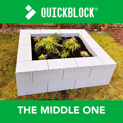 The Middle One - QUICKBLOCK Garden Planter