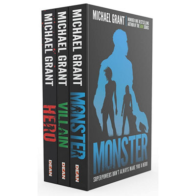 The Monster Series 3 Books Collection Set by Michael Grant ( Hero ...