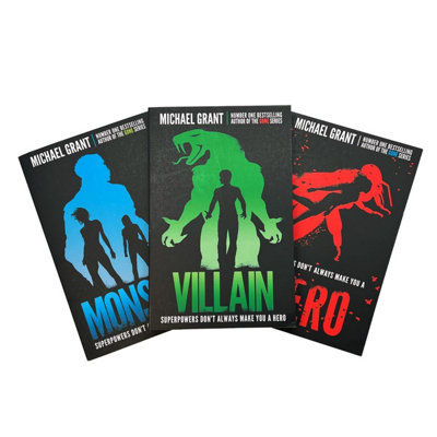The Monster Series 3 Books Collection Set by Michael Grant ( Hero ...