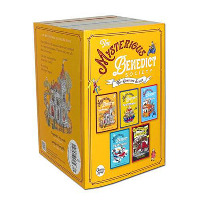The Mysterious Benedict Society The Complete Series 5 Books Collection ...