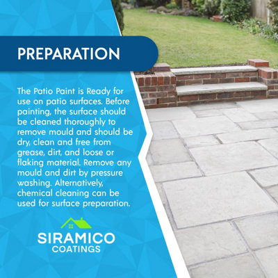 The Patio Paint - Brick Red - 5 Litre - Superior Patio Paint with ...