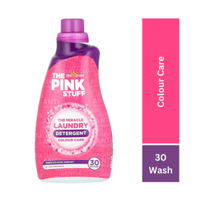 The Pink Stuff Colour Care Laundry Detergent 30 Washes - Pack of 3