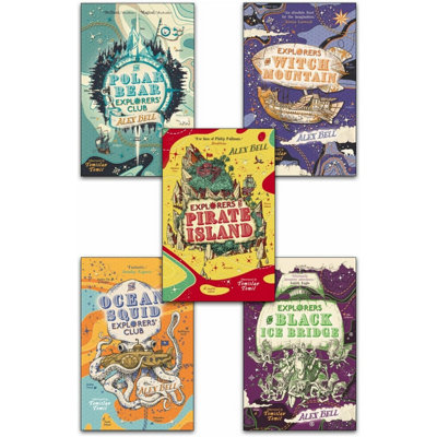The Polar Bear Explorers Club 5 Books Collection Set by Alex Bell - The ...