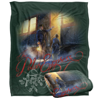 The Polar Express Movie Scene Blanket Multicoloured (One Size)