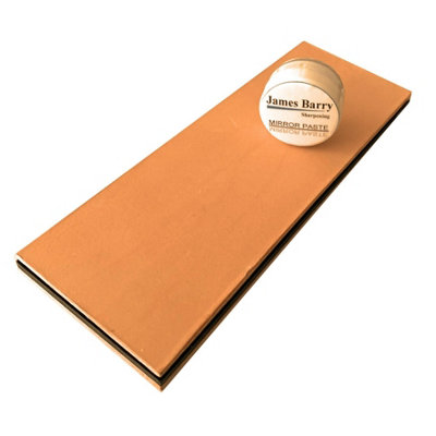 The Professional Premium Honing Strop - 8" - Double-Sided - LSBLOCK
