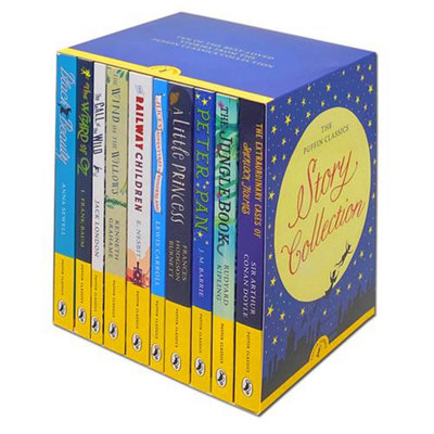 THE PUFFIN CLASSIC STORY COLLECTION 10 BOOKS SET PERFECT GIFT SET BOX ...