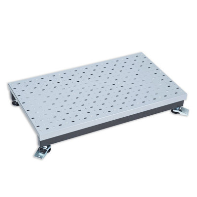 The Ramp People Adjustable Half Step 70cm x 40cm Outdoor Fixed Steel ...