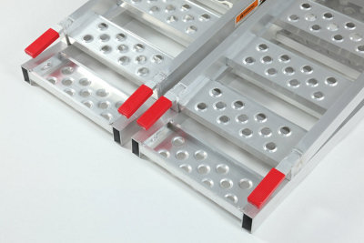 The Ramp People Aluminium Folding Loading Ramps - Pair 229cm x 33cm x ...