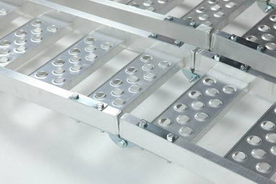 The Ramp People Aluminium Folding Loading Ramps - Pair 229cm x 33cm x ...