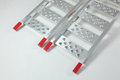 The Ramp People Aluminium Folding Loading Ramps - Pair 229cm x 33cm x ...