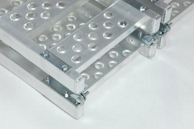 The Ramp People Aluminium Folding Loading Ramps - Pair 229cm x 33cm x ...