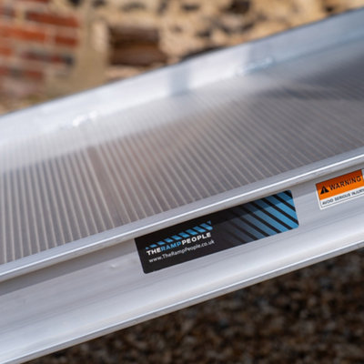 The Ramp People Aluminium Heavy Duty Van Ramp Wide 2.1m 800kg Capacity ...