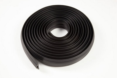 The Ramp People Black Cable Cover 1m-9m (4m) - Channel 15mm x 5mm ...