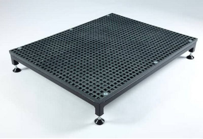 The Ramp People Extra Large Half Step for Rollators 1m x 1m - Platform ...