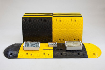The Ramp People Heavy Duty Speed Bumps 5.5m 10mph 60mm High 60,000kg ...