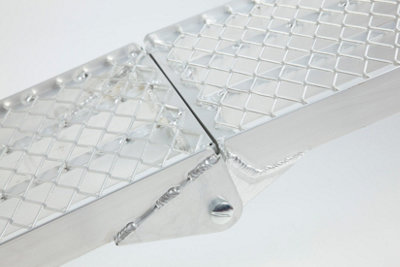 The Ramp People Motorbike Ramp with Mesh Surface 2.2m 340kg Folding ...
